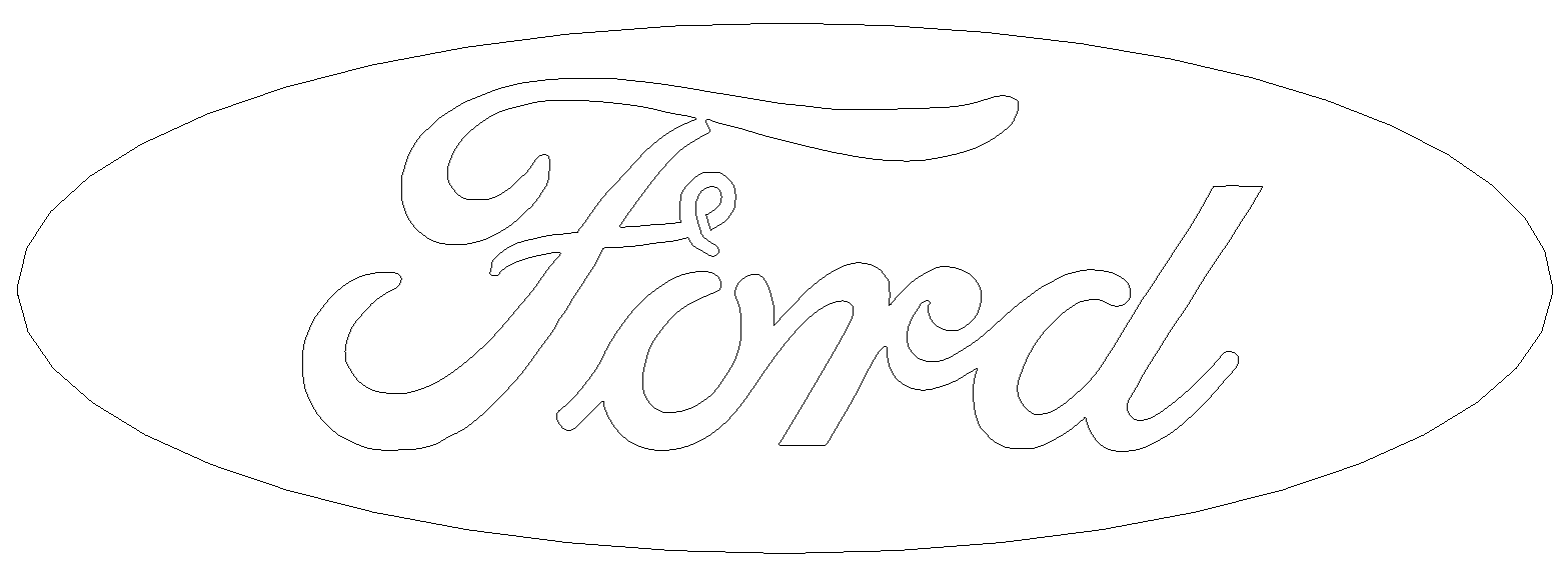 FORD LOGO .dxf