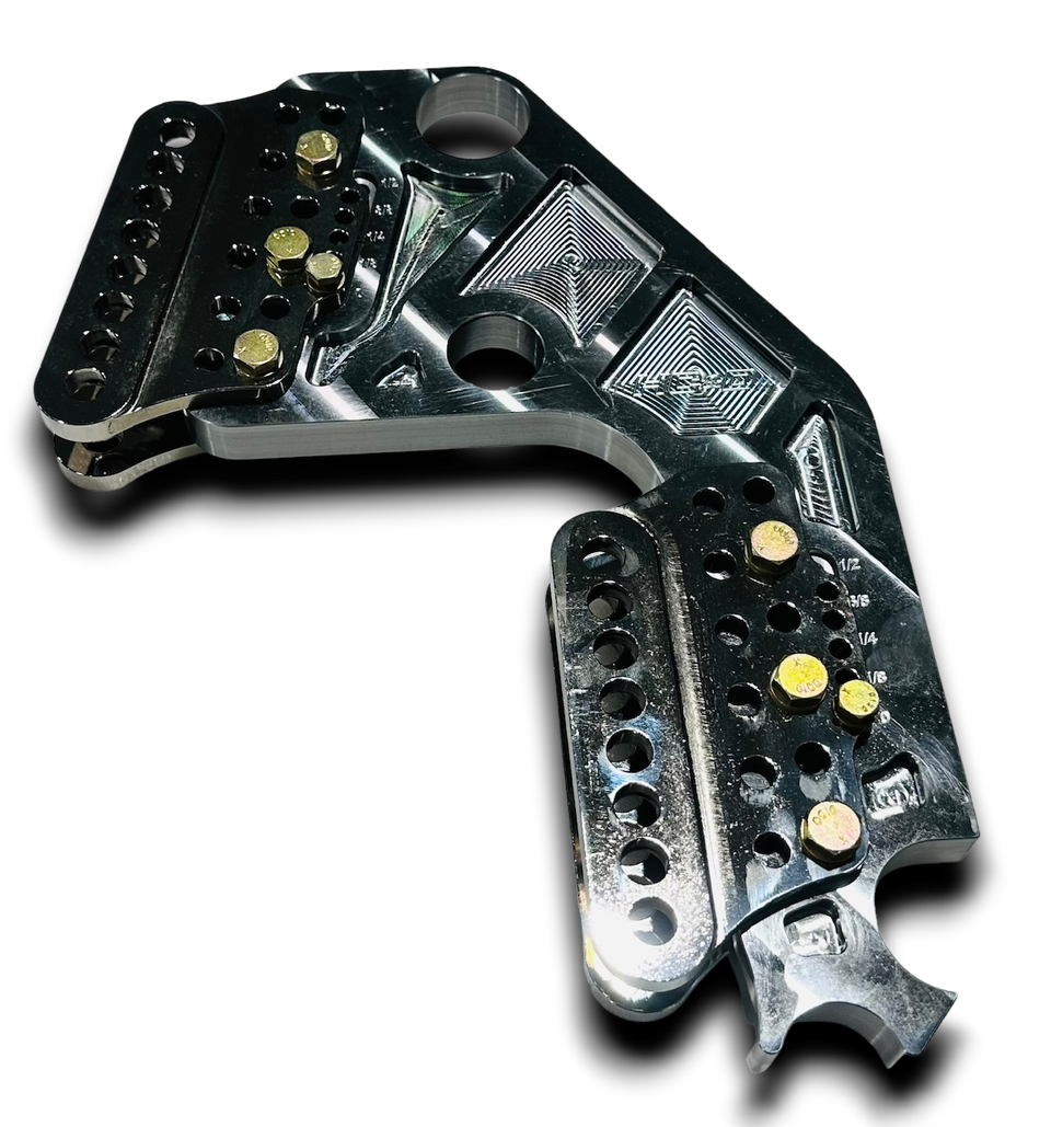 Low Prep Billet Adjustable 4 Link Chassis Brackets