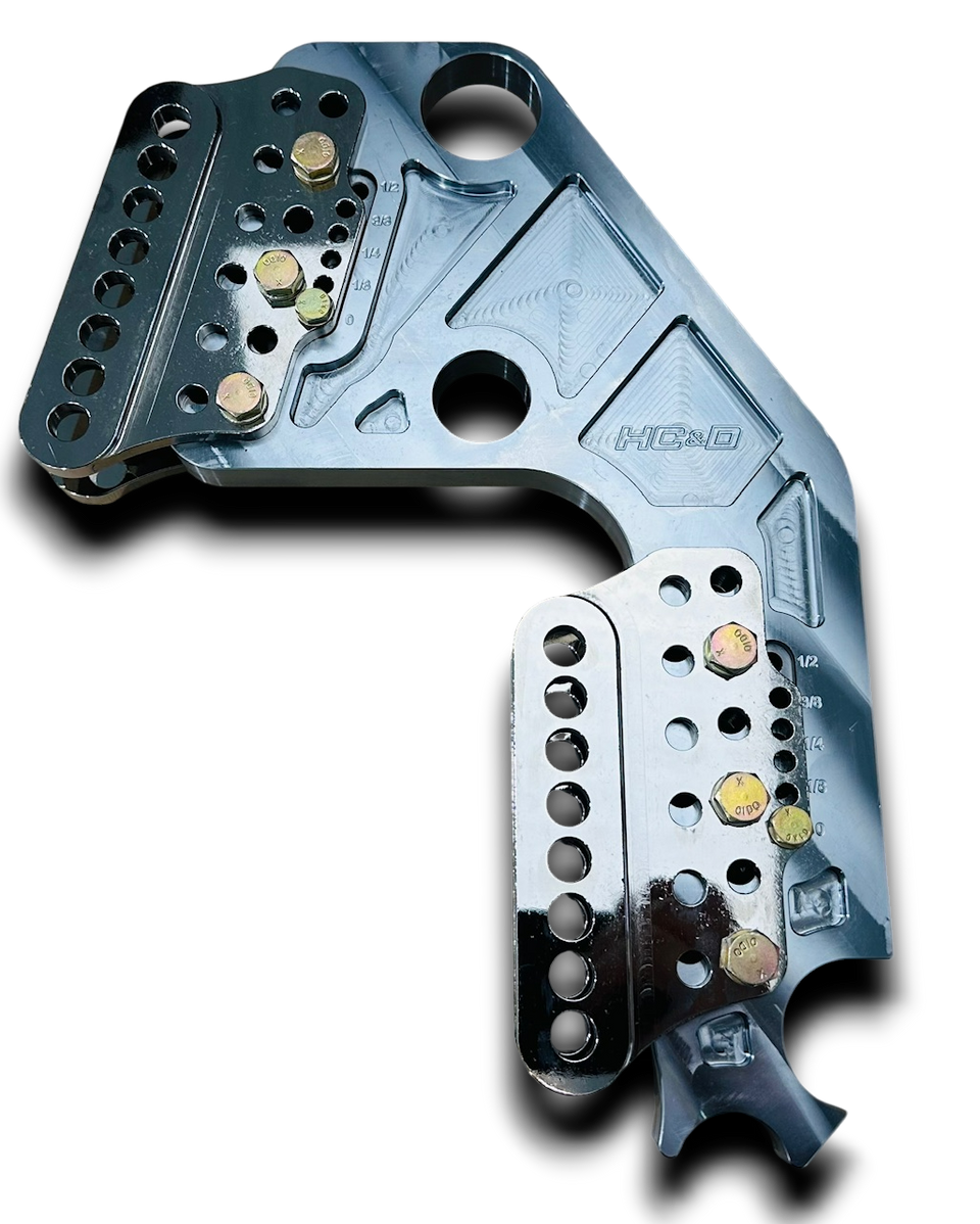 Low Prep Billet Adjustable 4 Link Chassis Brackets