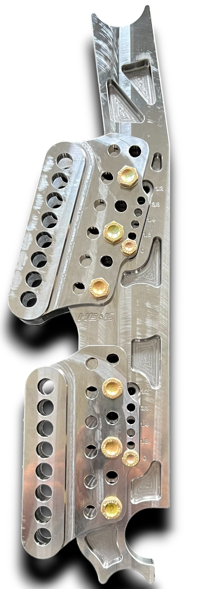 15" Billet Adjustable 4 Link Chassis Brackets