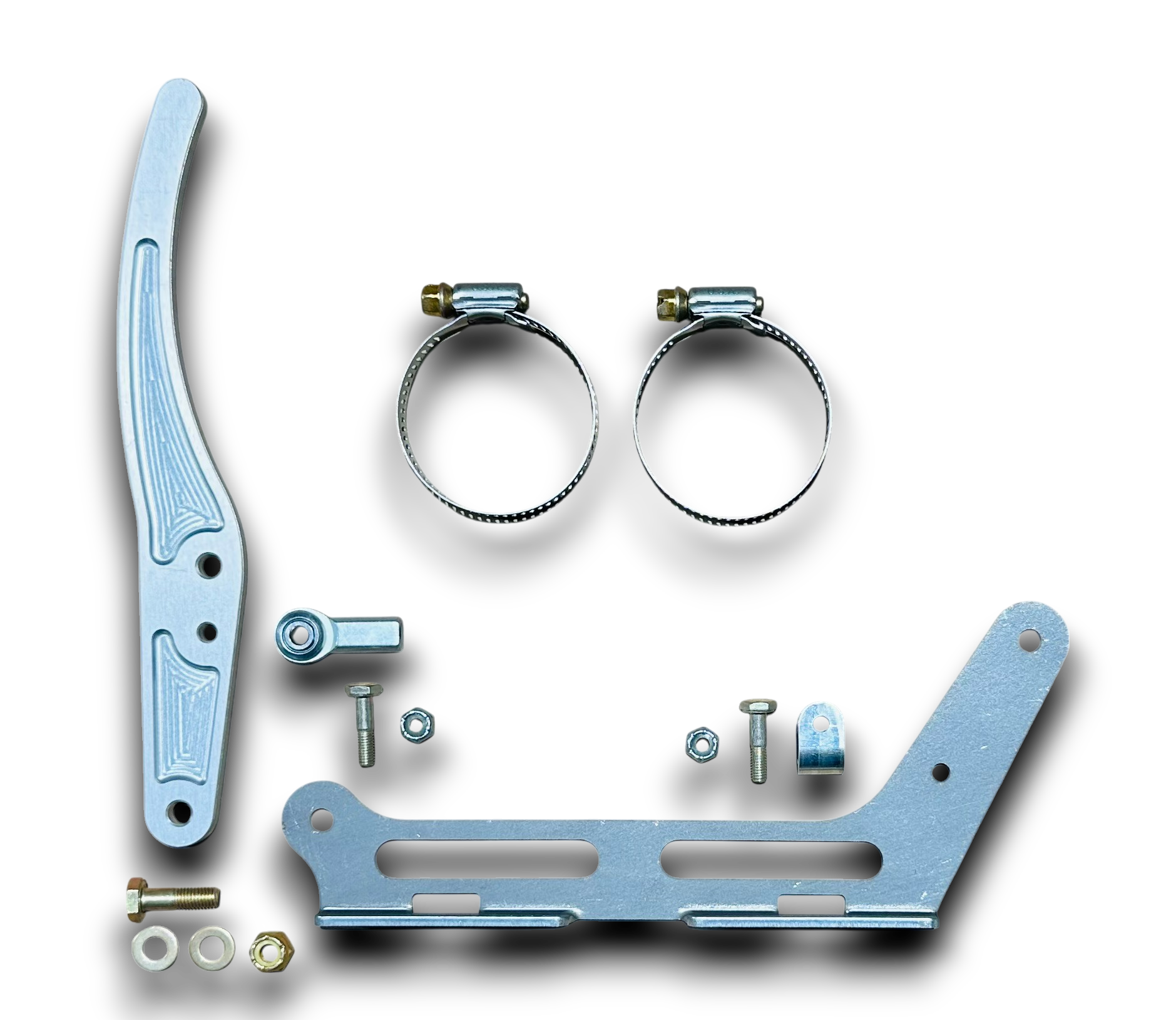 Universal Billet Parachute Release Handle Mounting Kit (Clamp On)