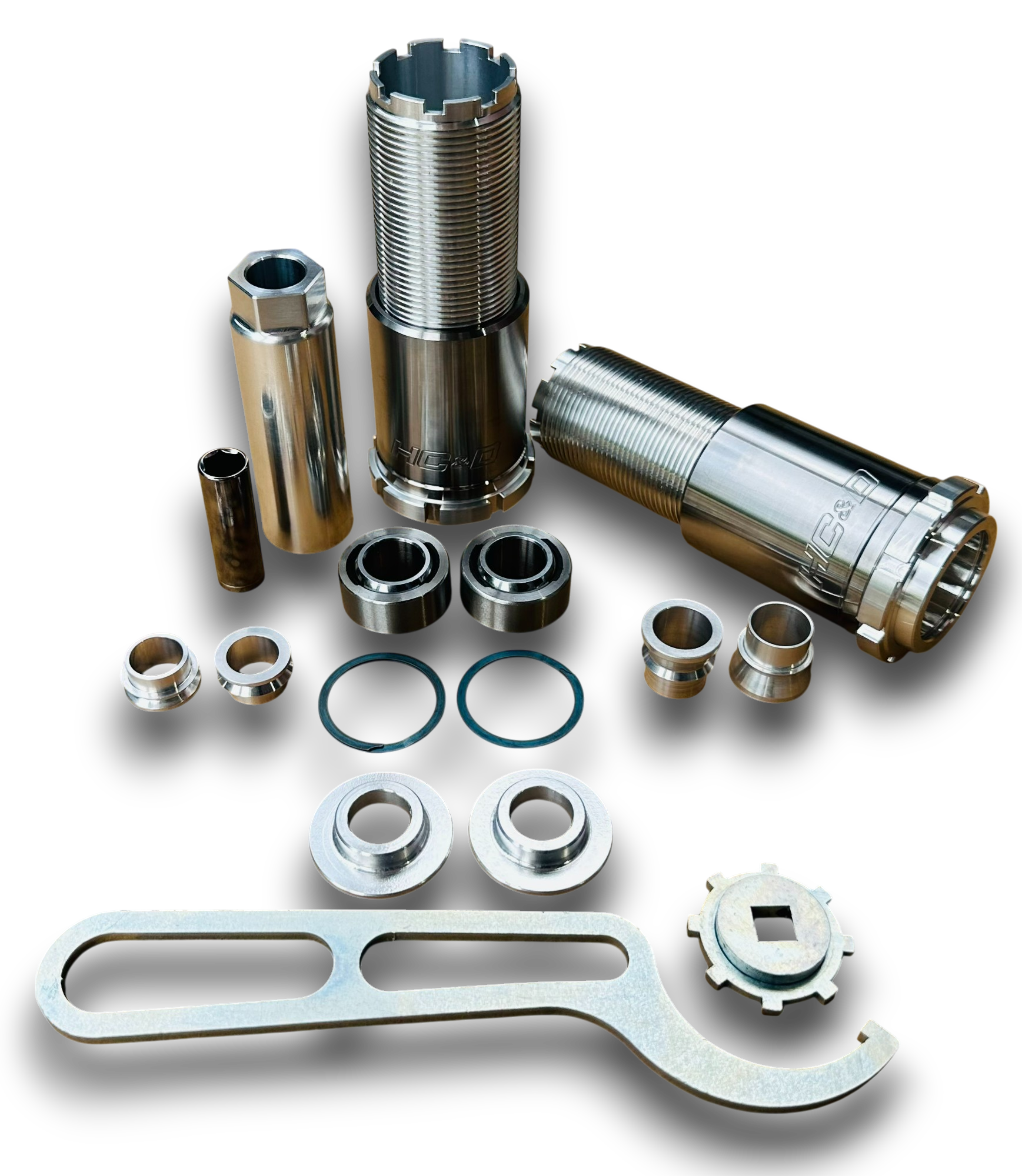 HC&D Adjustable Threaded Strut Cup Kit (6" Inner Cup)