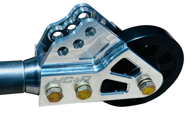 Billet Wheelie Bar Wheel Housing Kit