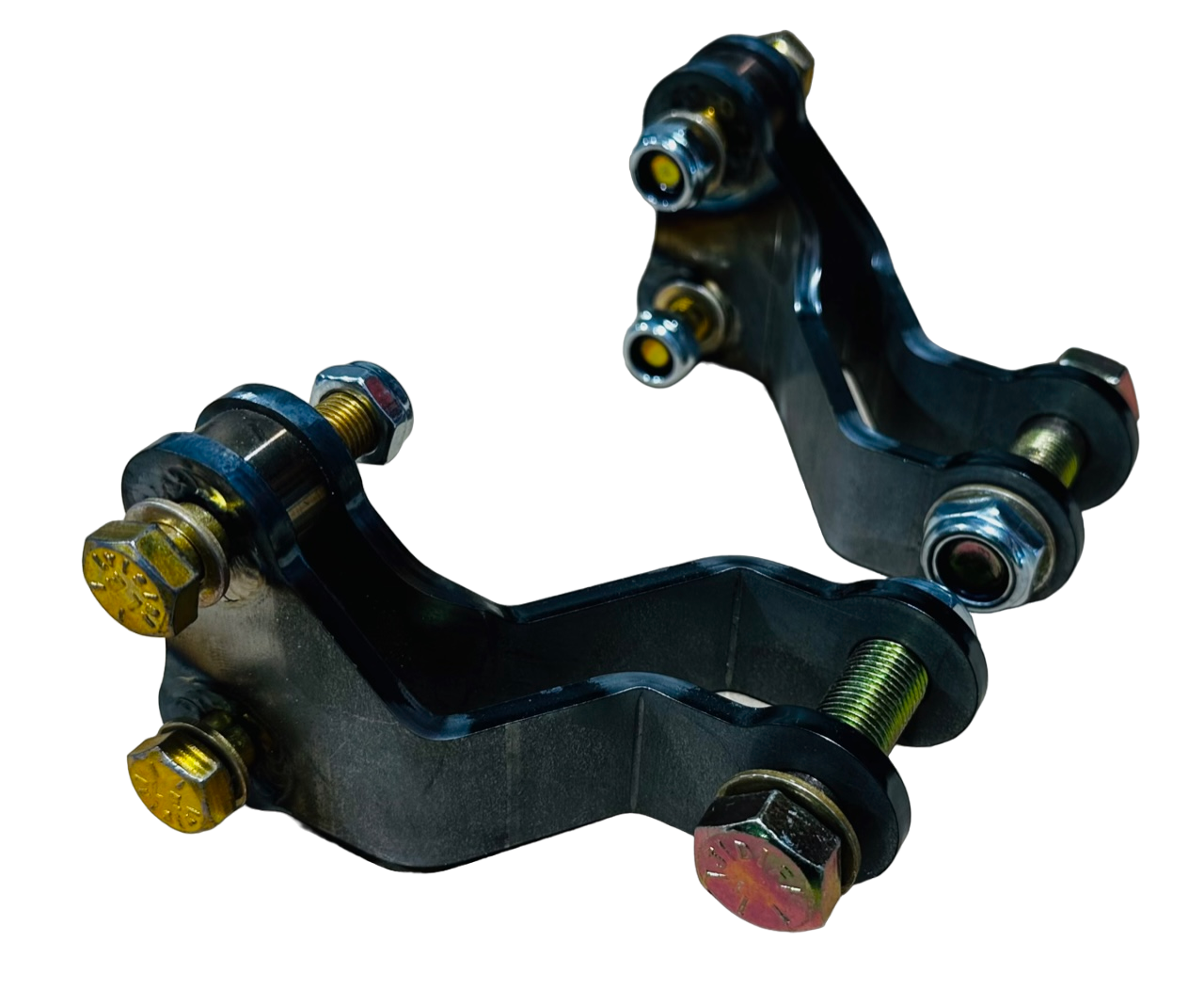 Offset Shock Mount Brackets (Steel)