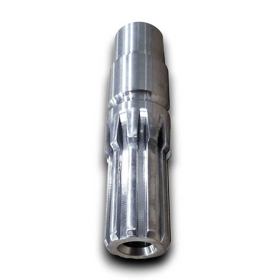 Titanium Splined Steering Column Weld End (Strange Quick Release Hubs)