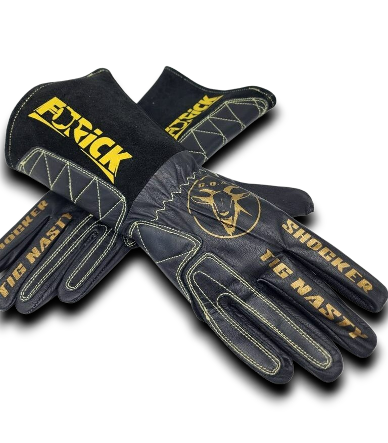 Furick 5" Cuff Shocker Tig Glove (Black)