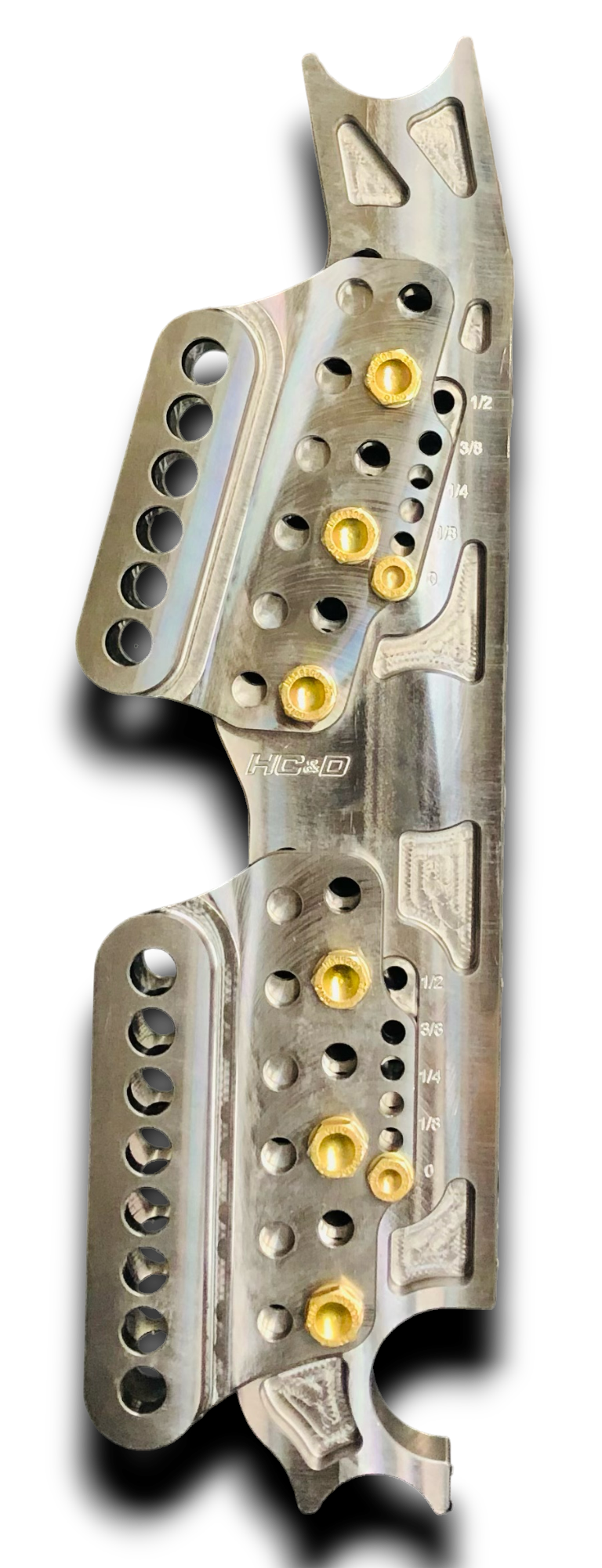 13" Billet Adjustable 4 Link Chassis Brackets