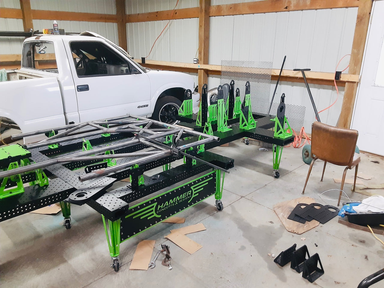 Chassis Table Complete Package (Beam Style)