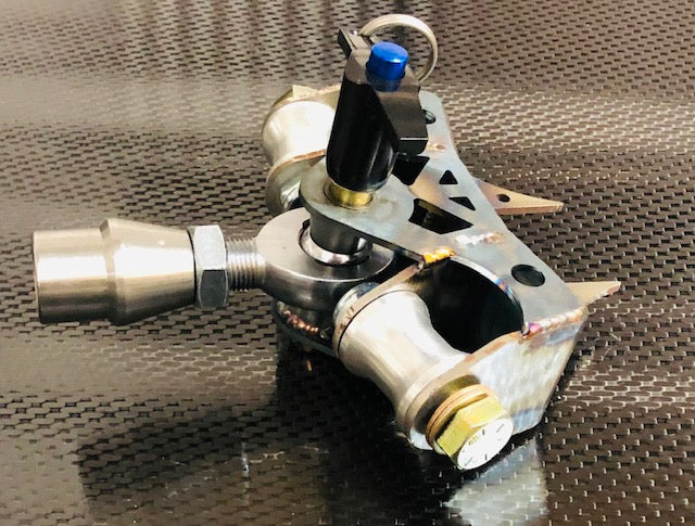 Parachute Dual Spread Mount w/Pushbar Receiver