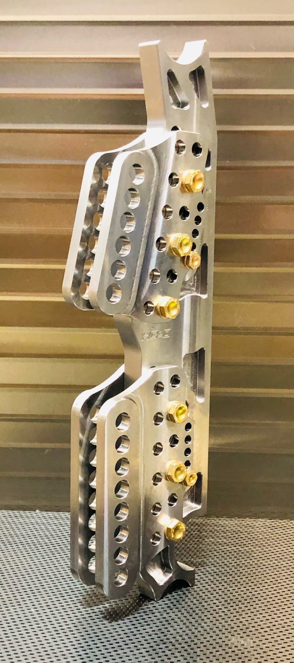 13" Billet Adjustable 4 Link Chassis Brackets