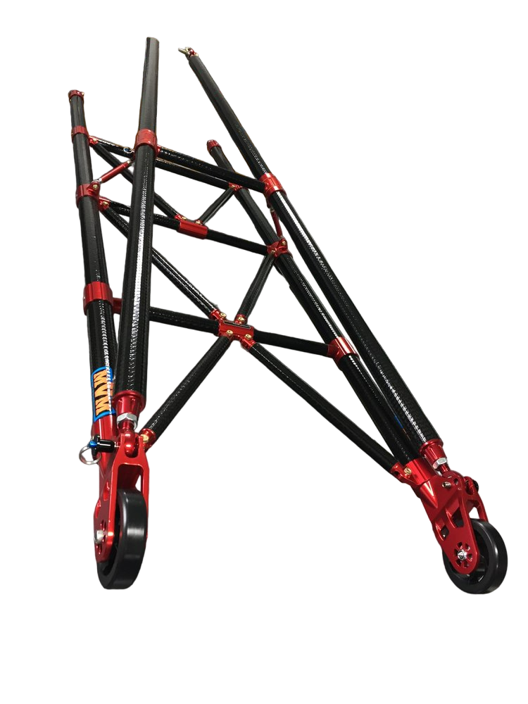 MVM Carbon Dual Set Wheelie Bars